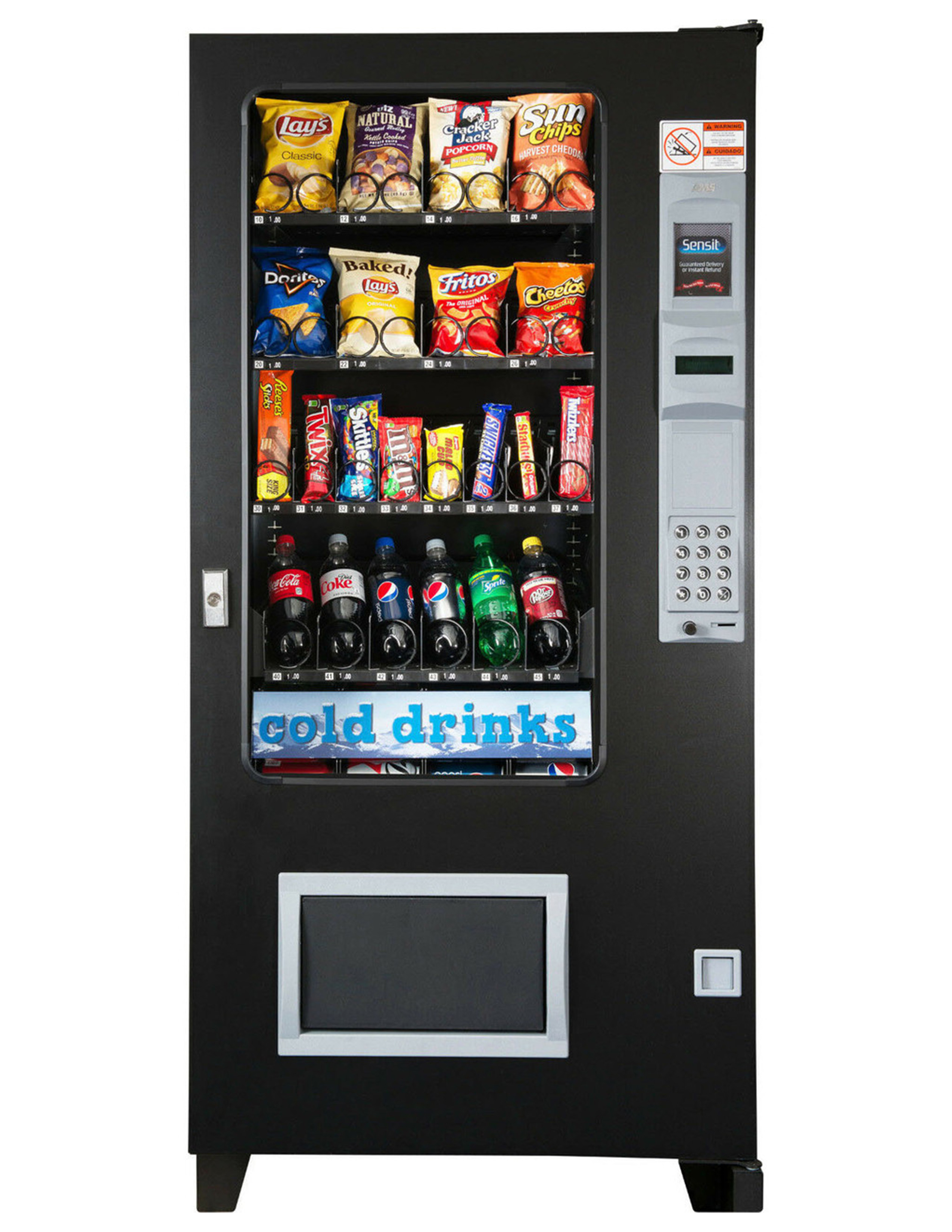 New AMS 35 Combination Machine with Can Dispenser > AMS Combo Vending Machines > Capital Vending ...